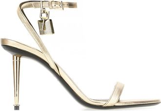 Tom Ford Femme, Chaussures, Jaune, Taille: 37 1/2 EU Sandales Cadenas