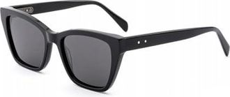 Generic Lunettes De Soleil Carr&eacute;es R&eacute;tro &Agrave; Grande Monture, For Hommes Et Femmes, Photo De Vacances(Black)