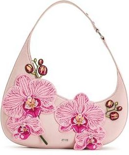JW PEI Harlee Sac &agrave; bandouli&egrave;re pour femme - Orchid&eacute;e brod&eacute;e Rose