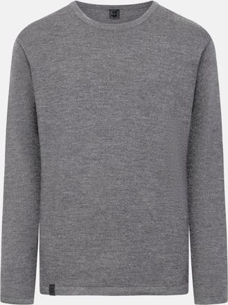 Hanseheld Herren Strickpullover Merino Grau