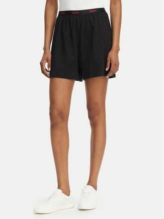 HUGO BOSS Pyjamashorts 50555600 Schwarz Regular Fit