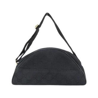 Gucci Sac bandouli&egrave;re GG Canvas Pre-owned - Femme - Pre-owned - Noir - Taille: ONE Size