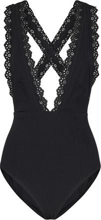 Ulla Johnson Femme, Maillots de bain, Noir, Taille: 40 FR Ophelia One-Piece