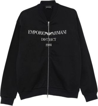 Emporio Armani Bomber - Homme - Vestes - Bleu - Taille: 3XL