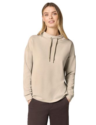 Street One Shirt in Unifarbe Cotton beige 42