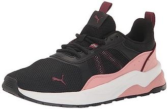 Puma Puma Anzarun 2.0 - Baskets Cross pour Femme, Noir/Rose/Jaspe fonc&eacute;, Pointure 42, Noir-Future-Rose-Jaspe fonc&eacute;, 40 EU