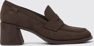 Camper Kora Loafer aus Nubukleder mit mittlerem Absatz