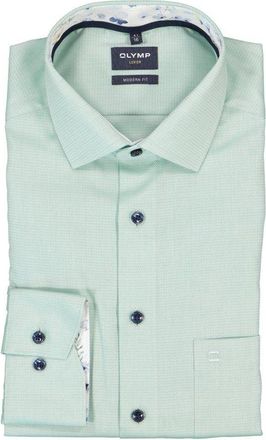 Olymp Herren Hemd grün EL