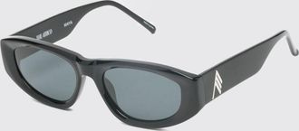 The Attico Cat-Eye-Sonnenbrille aus schwarzem Acetat mit dunklen Gl&auml;sern