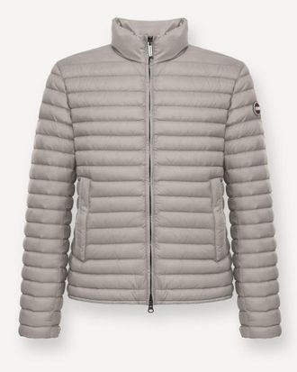 Colmar Steppjacke mit Daunenf&uuml;llung und Label-Aufn&auml;hern in