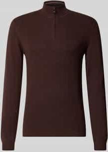 Roy Robson Slim Fit Strickpullover aus Baumwoll-Mix mit Viskose-Anteil