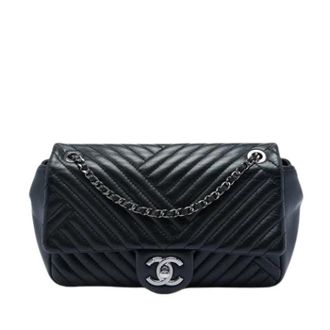 Chanel Pre-owned Vintage Quilted Shoulder Bag - - Pre-owned - Damen - Schwarzk - ONE SIZE