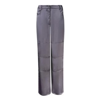 Blanca Vita Femme, Jeans, Gris, Taille: 40 FR Pandanus Satin-Finish Jeans droits