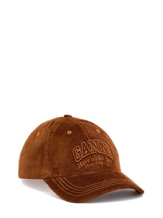 Ganni Corduroy Ganni Cap