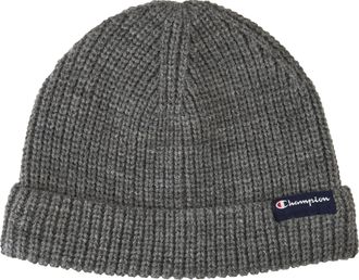 Champion Unisex Lifestyle Caps-802412 Beanie-M&uuml;tze, Graphit Melange, Einheitsgr&ouml;&szlig;e