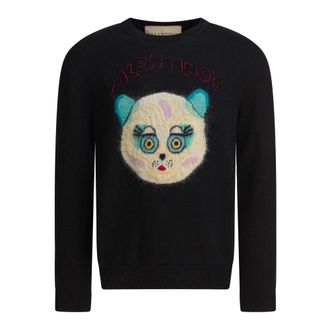 Valentino Schwarze Strickware f&uuml;r Herren Aw25 - - Knitwear - Herren - Schwarzk - M