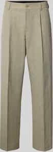 HUGO BOSS Modern Fit Anzughose mit Baumwoll und Leinen Anteil