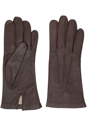 Dents gants Felicity - Marron