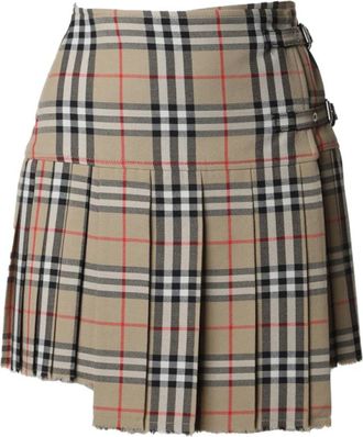 Burberry Femme, Jupes, Multicolore, Taille: 38 FR Short Skirt