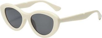 Generic Lunettes De Soleil Unisexe &Agrave; Monture Large For Lext&eacute;rieur, Id&eacute;ales For Les Trajets Domicile-travail, Le Sport Et Vacances(Beige)