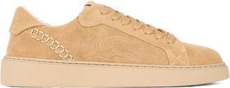 Etro Homme, Chaussures, Beige, Taille: 43 EU Baskets en cuir