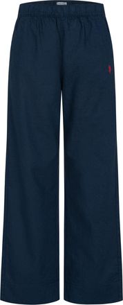 U.S.Polo Association Damen Leinenmix Hose mit elastischem Bund