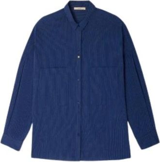 Sessun Femme, Blouses et Chemises, Bleu, Taille: 36 FR Shirt