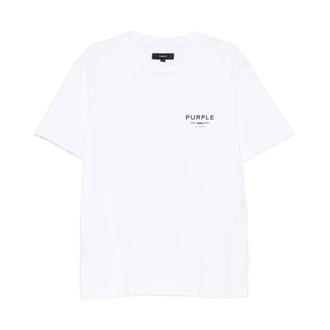 Purple Homme, Tops, Blanc, Taille: 2XL Jersey T-Shirt