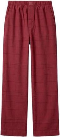 Calvin Klein Pantalon de pyjama &agrave; carreaux en coton m&eacute;lang&eacute;