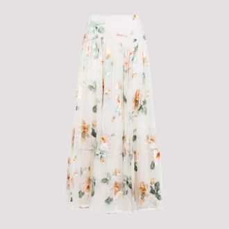 Zimmermann Jupe mi-longue d&eacute;vor&eacute;e Zimmermann Carousel
