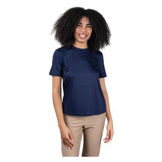 Max Mara Femme, Tops, Bleu, Taille: 44 FR Astice T-Shirt