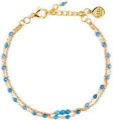 Lilo Bracelet cha&icirc;ne et perles Isa