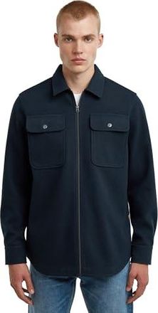 G-Star Homme Surchemise GPO Zip, Bleu (salute D25825-D200-C742), L