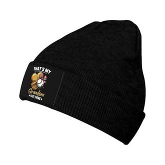 Generic Extensible Bonnet Tricot&eacute;, Cest Mon Petit-Fils l&agrave;-Bas, Unisexe Beanie Tricot&eacute;, Tricoter Chapeau pour Ski, Cyclisme, Sports
