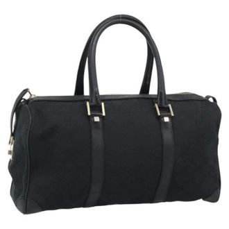 Gucci Sac Boston Pre-owned - Femme - Pre-owned - Noir - Taille: ONE Size