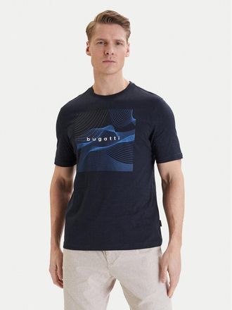 Bugatti T-Shirt 8350-75044C Dunkelblau Regular Fit