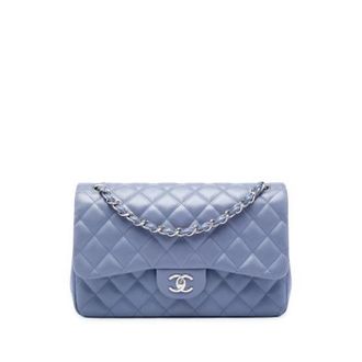 Chanel Pre-owned Classic Double Flap Schultertasche - - Pre-owned - Damen - Lila - ONE SIZE