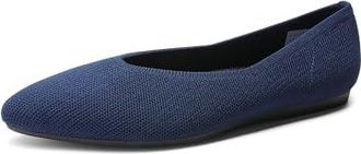 Dream Pairs Ballerines Femme Respirantes Chaussures Plates pour Femmes Confortable Légère et Elégante,Size 38.5,Marine,DWUMFA2505