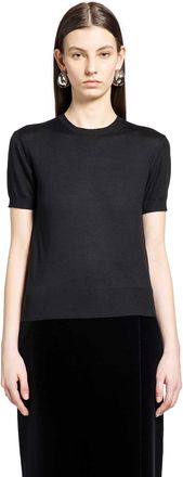 Saint Laurent Knit T-Shirt in Wool