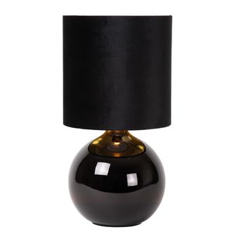 Lucide ESTERAD - Tischlampe - &Oslash; 24 cm - 1xE14 - Schwarz
