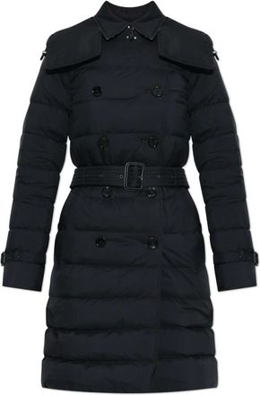 Burberry Manteau matelass&eacute; Audley - Femme - Manteaux - Noir - Taille: 38 FR