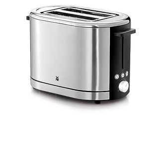 WMF Grille-pain, 2 fentes grande taille, 900 W, 7 niveaux de brunissage, Réchauffe viennoiserie, Inox 18/10 Cromargan, LONO 0414090011