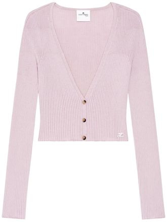 Courrèges cardigan Solar - Rose