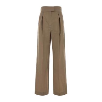 Valentino Garavani Pantalone Sol - - Trousers - Damen - Beige - S