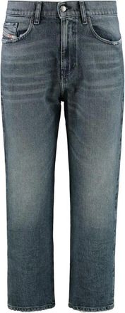 Diesel Femme, Jeans, Bleu, Taille: W28 Straight Leg Denim Jeans