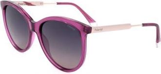 Polaroid Pld 4131/s/x B3V/XW VIOLET Sunglasses Womens Polycarbonate, Standard, 57
