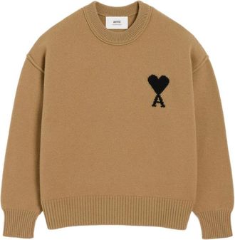 Ami Herren, Strickwaren, Braun, SGr&ouml;&szlig;e