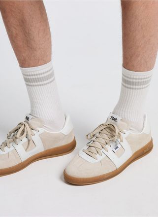 P448 Baskets Monza en cuir