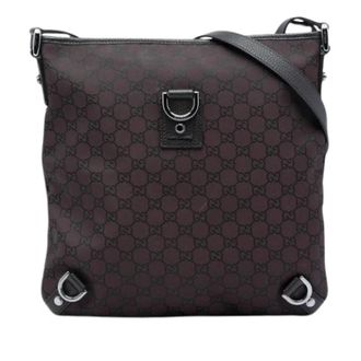 Gucci Pre-owned Nylon Crossbody Bag - - Pre-owned - Damen - Braun - ONE SIZE
