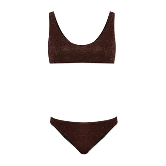 Os&eacute;ree Damen, Bademode, Braun, MGr&ouml;&szlig;e
